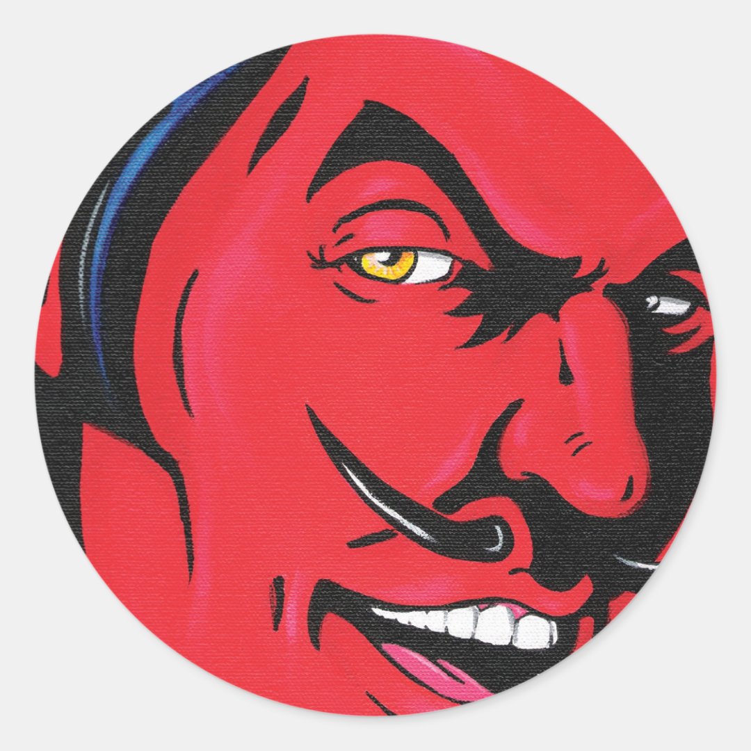 Devil Man Sticker | Zazzle