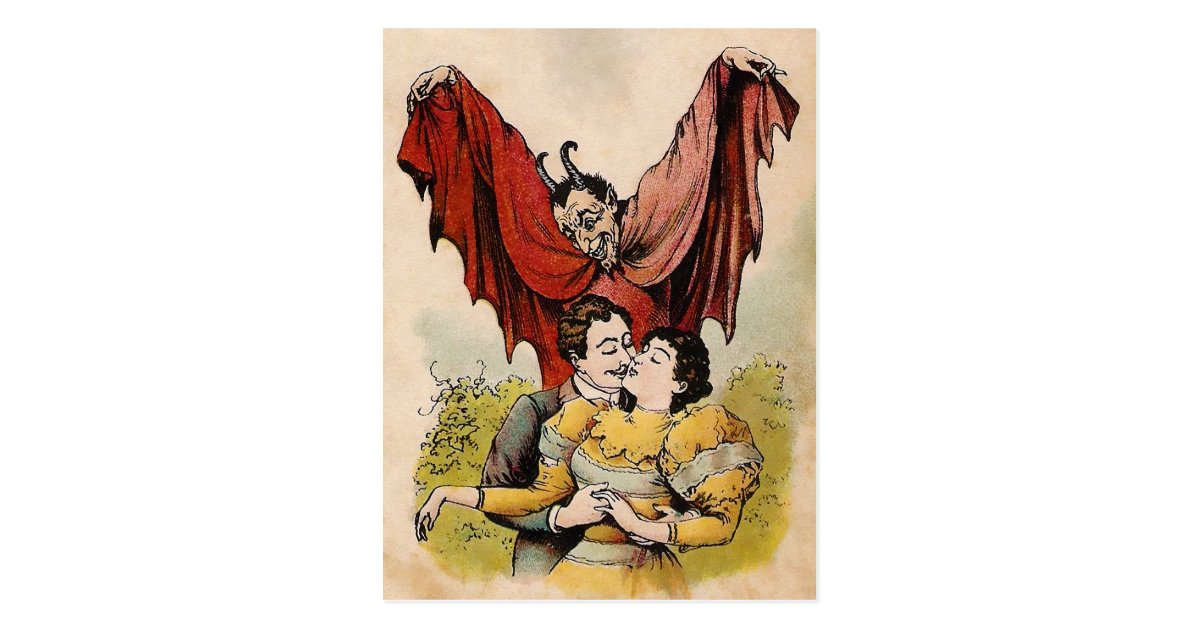 Devil Postcard | Zazzle.com