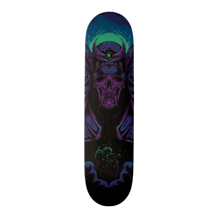 Devil Samurai Skateboard | Zazzle.com