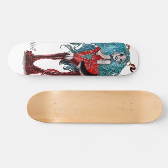 DevilGirl pinup Skateboard Deck | Zazzle