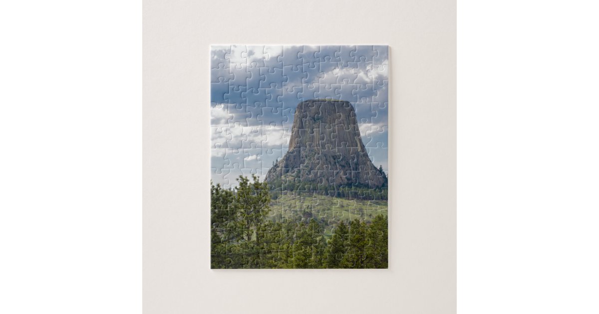 Devil's Tower Jigsaw Puzzle | Zazzle