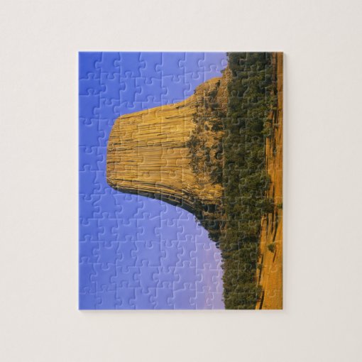 Devils Tower National Monument in Wyoming Jigsaw Puzzle | Zazzle