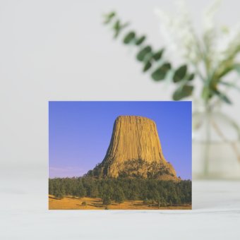 Devils Tower National Monument in Wyoming Postcard | Zazzle