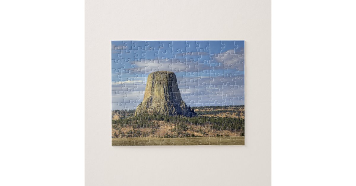 Devils Tower National Monument Jigsaw Puzzle | Zazzle