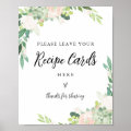 DEVON Recipe Card Sign - Leave Your Recipe | Zazzle