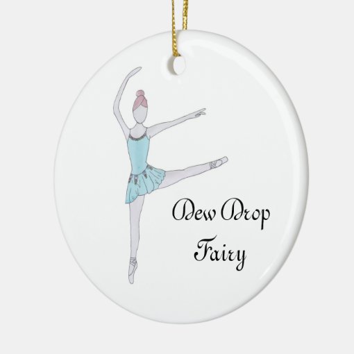 Dew Drop Fairy keepsake Nutcracker ornament | Zazzle