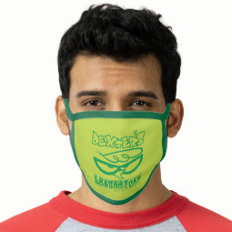 Dexter's Laboratory Face Logo Face Mask | Zazzle