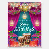 Dholki Welcome Signs as Dholak Welcome signs | Zazzle