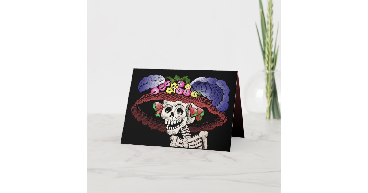 Dia de los Muertos [card] Card | Zazzle