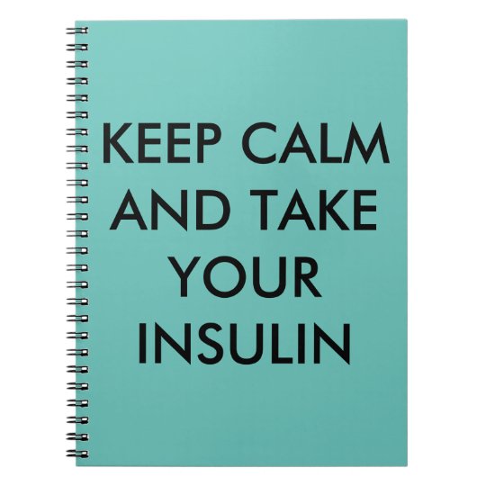 Diabetes notebook | Zazzle.com