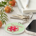 Diabetic Medical Alert Keychain | Zazzle
