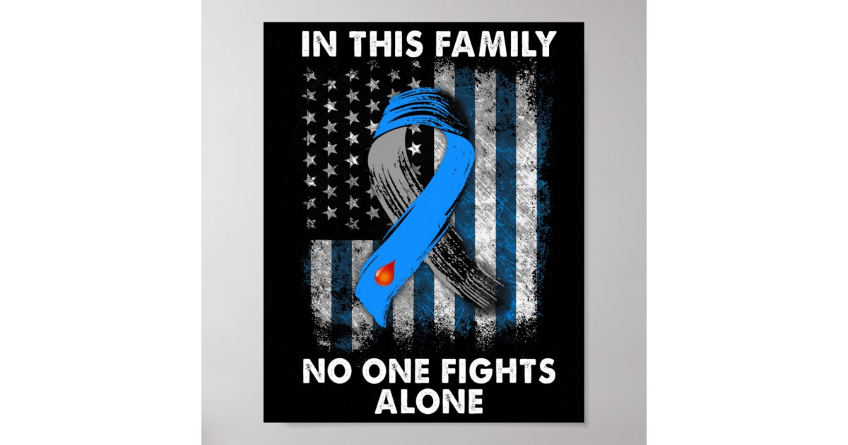 Diabetic Type 1 T1D Diabetes Awareness USA Flag Gi Poster | Zazzle