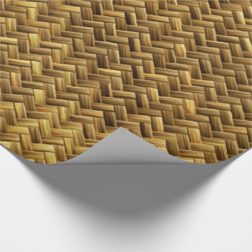 Diagonal Basketweave Texture Wrapping Paper | Zazzle