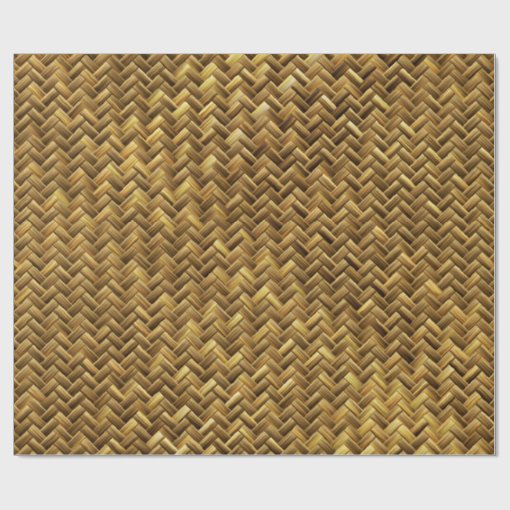 Diagonal Basketweave Texture Wrapping Paper | Zazzle