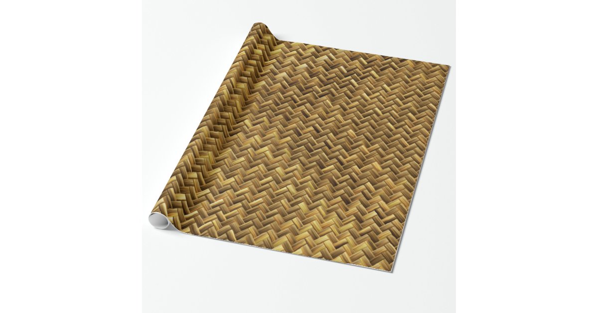 Diagonal Basketweave Texture Wrapping Paper | Zazzle