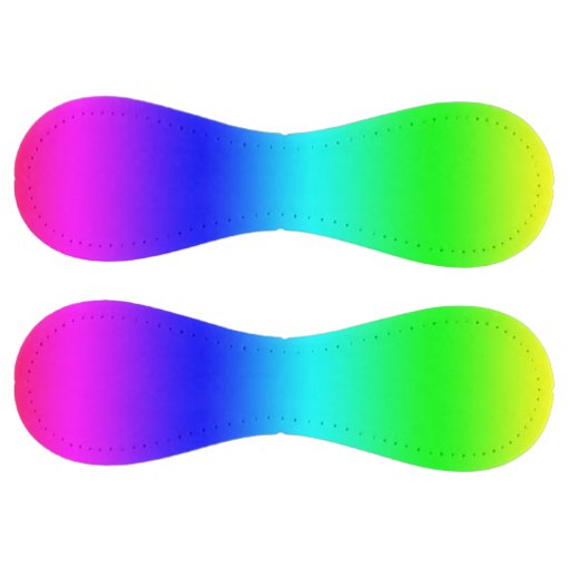 Diagonal Rainbow Gradient Softball | Zazzle