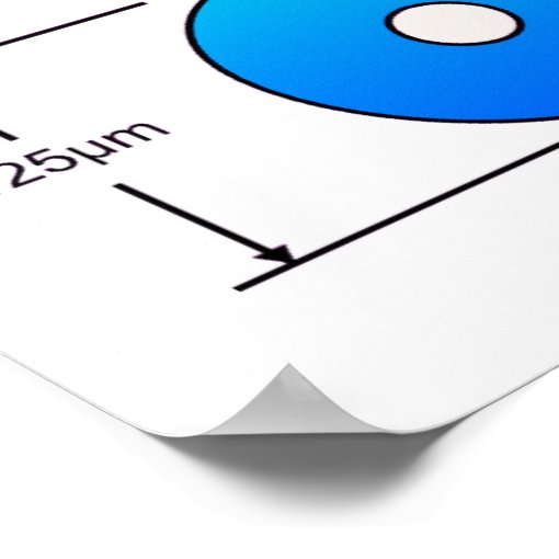 Diagram of Different Types of Optical Fiber Poster | Zazzle