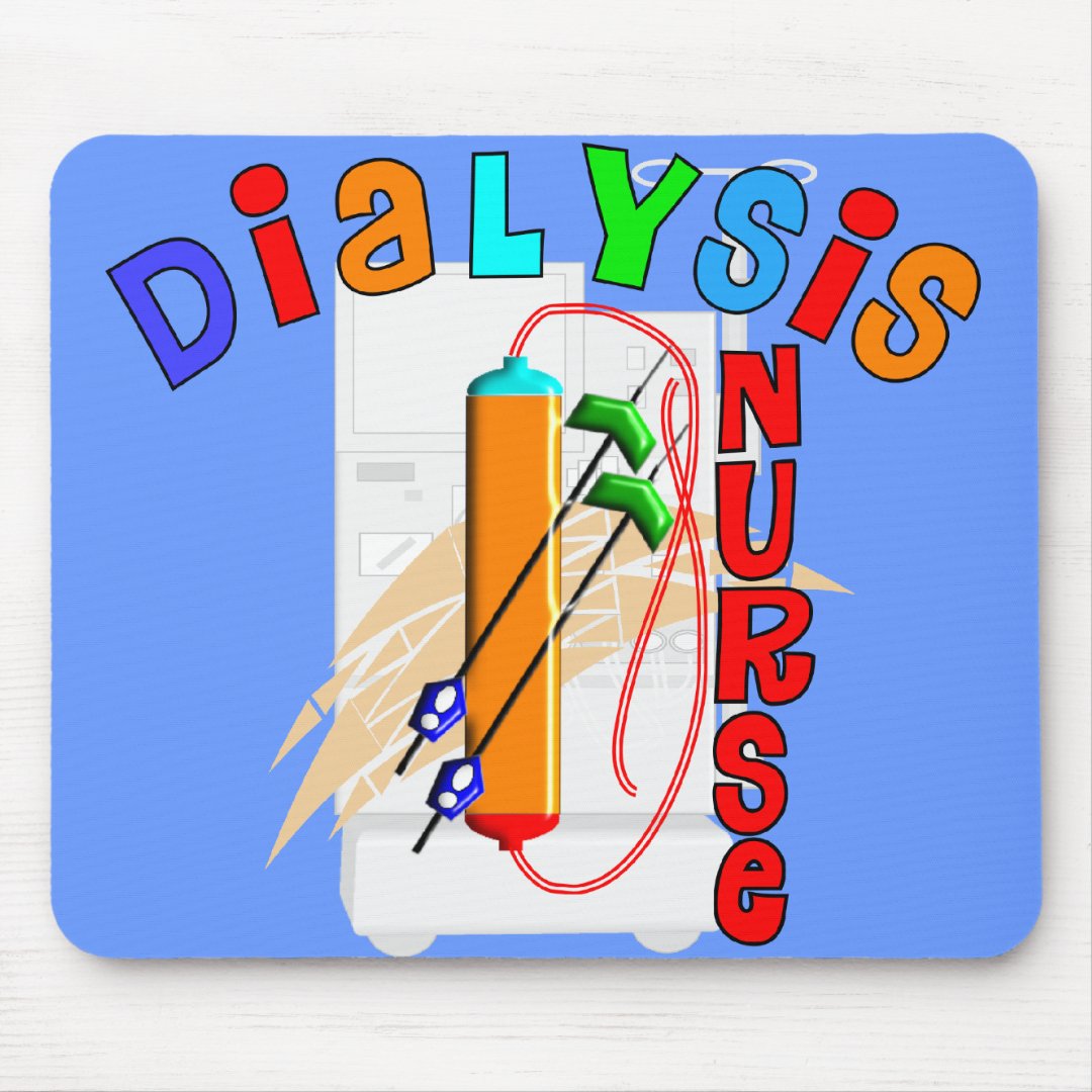 Dialysis Nurse Gifts Mouse Pad | Zazzle