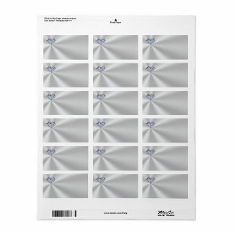 Diamond Address Labels or Large Return Labels | Zazzle
