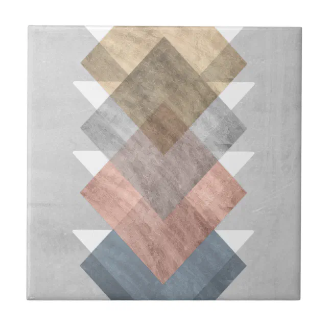 Diamond Align I Ceramic Tile | Zazzle