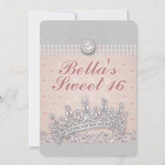 Diamond and Bling Party Invitations | Zazzle