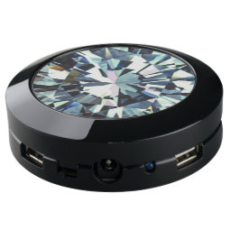 Diamond Charge Hub USB | Zazzle