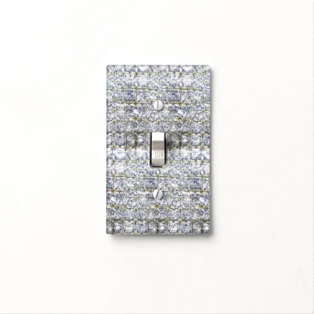 Diamond Effect Light Switch Cover | Zazzle