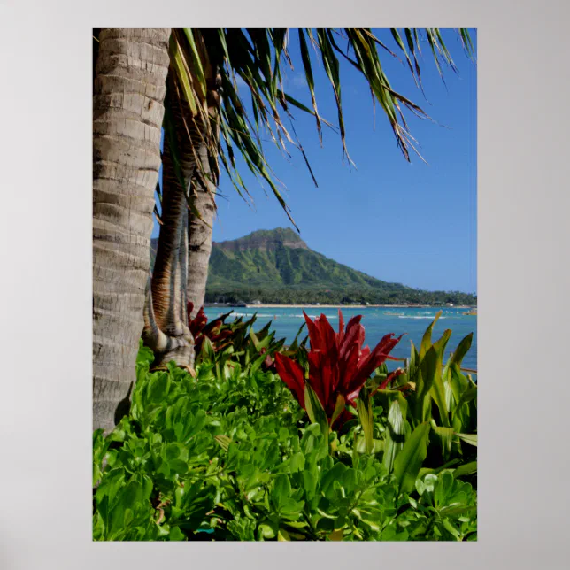 Diamond Head, Honolulu, Hawaii Poster | Zazzle