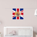 Diamond Jubilee Union Flag and Royal Crest Poster | Zazzle