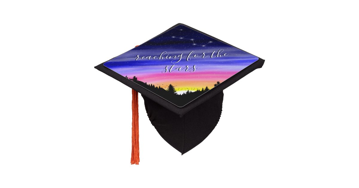 Diamond Night Graduation Cap Topper | Zazzle