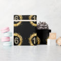 Diamond Number 16 Glitter Bling Confetti | gold Wrapping Paper | Zazzle