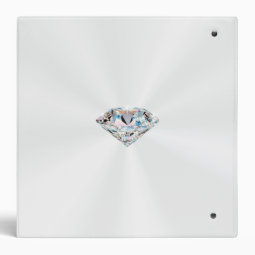 Diamond Personalized Wedding Photo Albums Binder | Zazzle