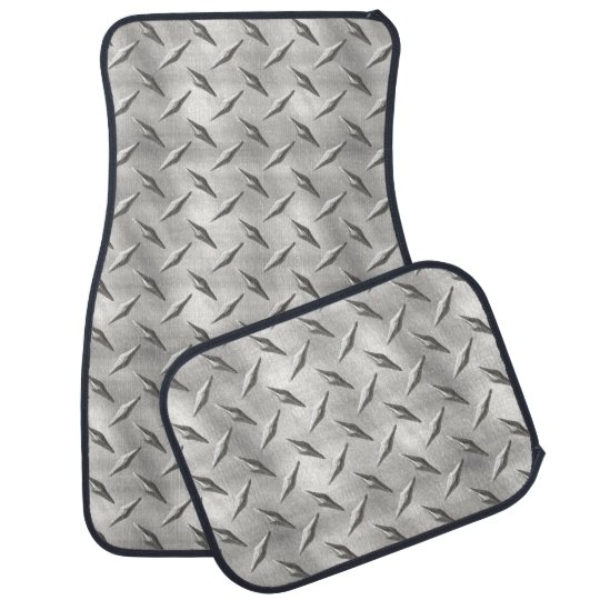 Diamond Plate 1 Floor Mats | Zazzle.com