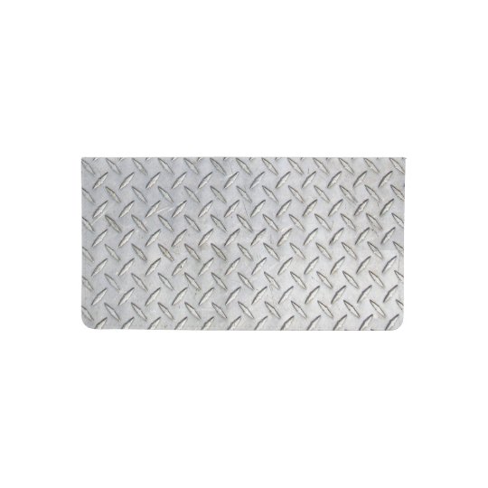 Diamond Plate Checkbook Cover | Zazzle.com