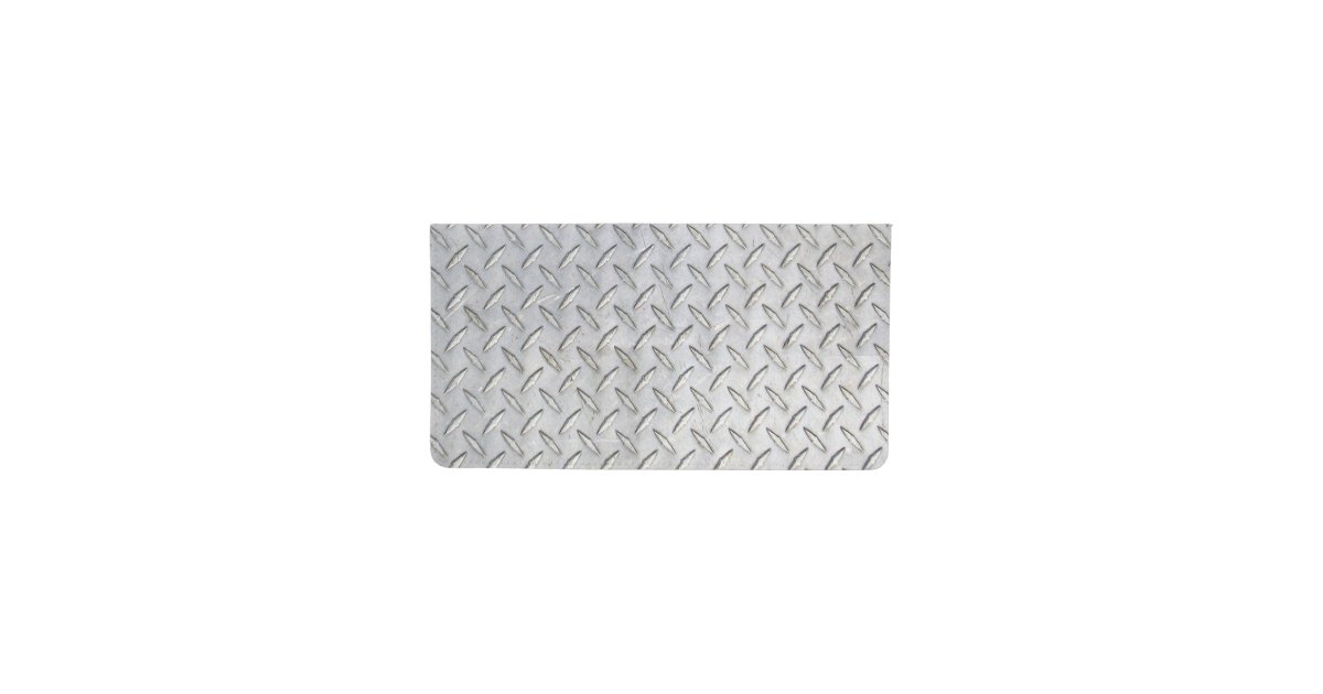Diamond Plate Checkbook Cover | Zazzle