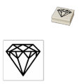 Diamond Rubber Stamp | Zazzle