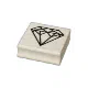 Diamond Rubber Stamp | Zazzle