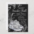 Diamond Sneaker Ball Birthday Party Invitation | Zazzle