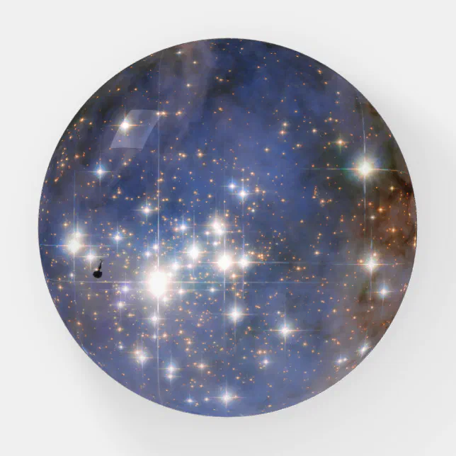 Diamond Stars in Carina Nebula Hubble Space Paperweight | Zazzle
