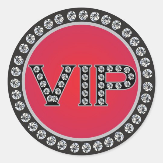 Diamond VIP Stickers | Zazzle.com