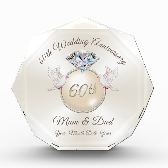 Diamond Wedding Anniversary Gifts For Mum And Dad Zazzle Diamond Wedding Anniversary Gifts For Mum And Dad Zazzle