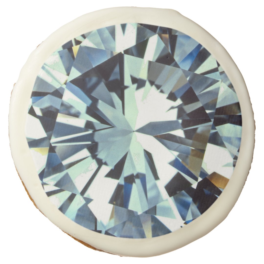 Diamonds are a Cookie's Best Friend Sugar Cookie | Zazzle