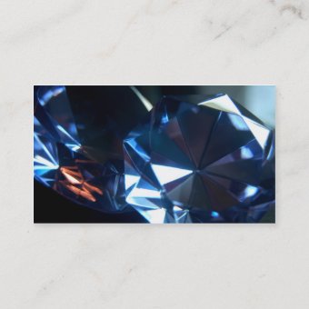 Diamonds Business Card | Zazzle