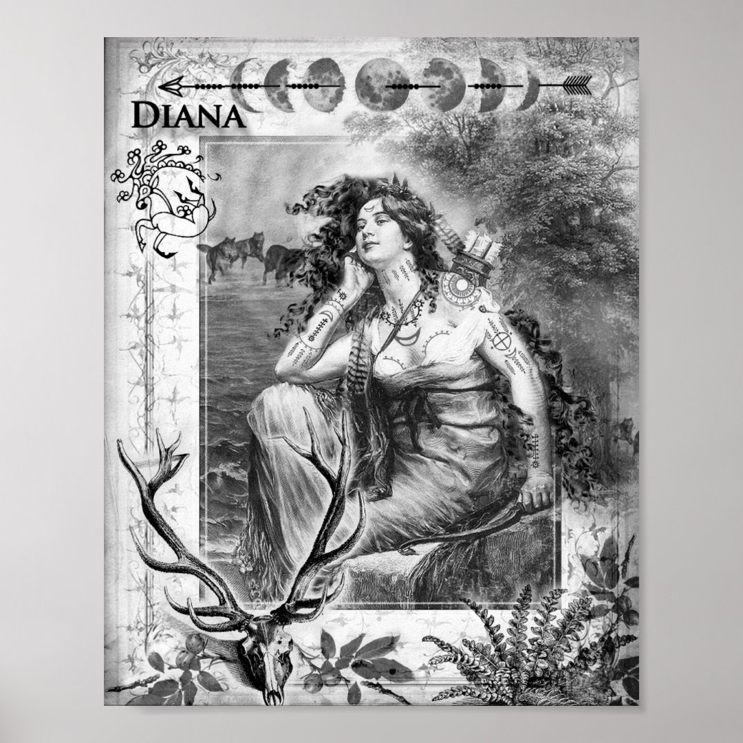 Diana the Huntress Poster | Zazzle