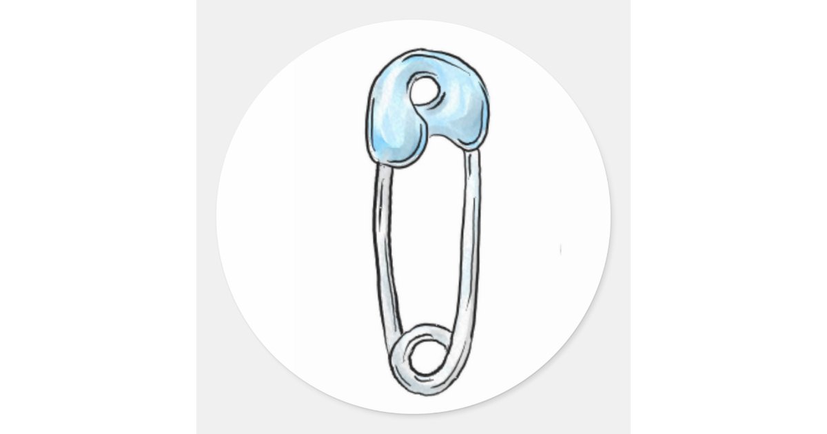 Diaper PIn stickers | Zazzle