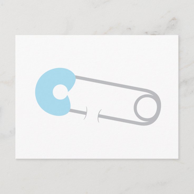 Diaper Pins Postcard | Zazzle