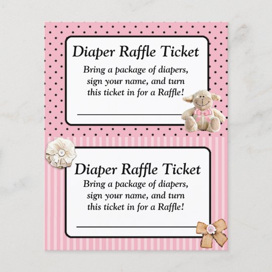 Baby Shower Game Diaper Raffle