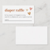 Diaper Raffle Baby Shower Invitation Insert Card | Zazzle