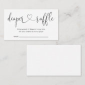 Diaper Raffle Insert for Baby Shower Invitation | Zazzle