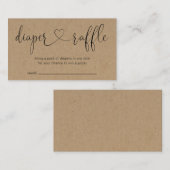 Diaper Raffle Insert for Baby Shower Invitation | Zazzle